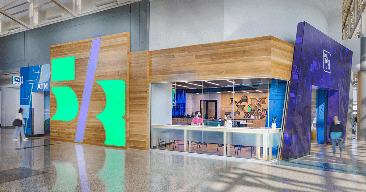 Fifth Third Bank - CVG Airport Branch Design