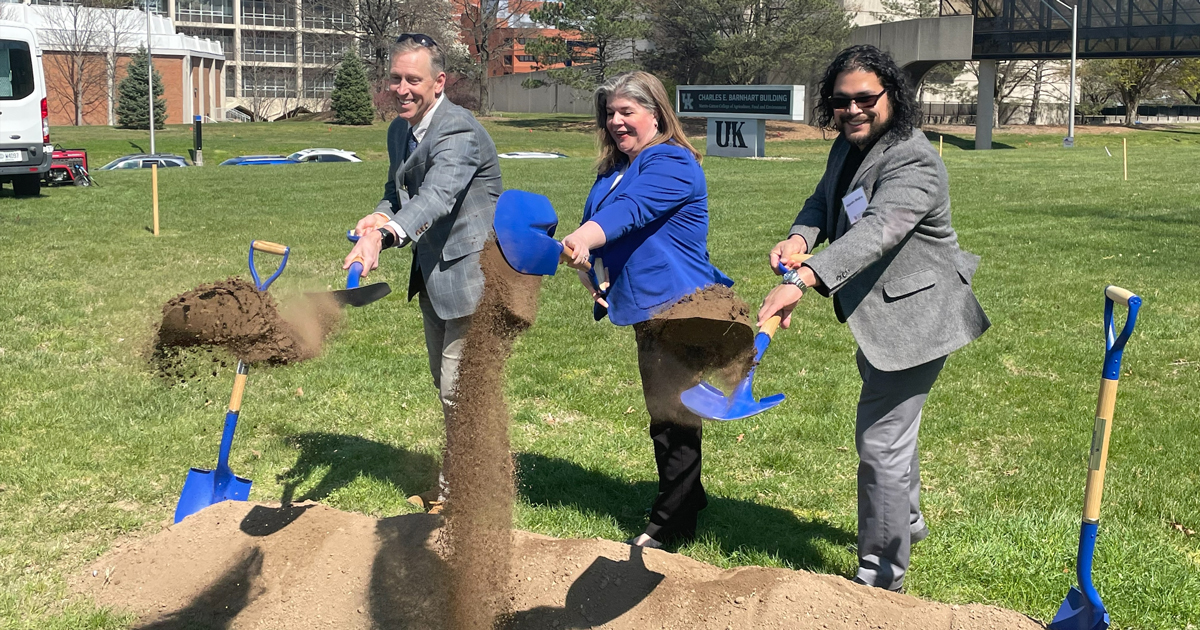 University of Kentucky breaks ground on Martin-Gatton Agricultural ...